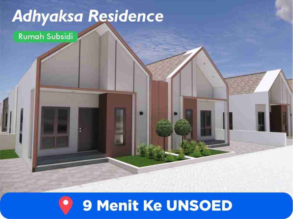 Daftar Lokasi Rumah Subsidi Dekat UNSOED, Alun-Alun, & Purwokerto Kota ...